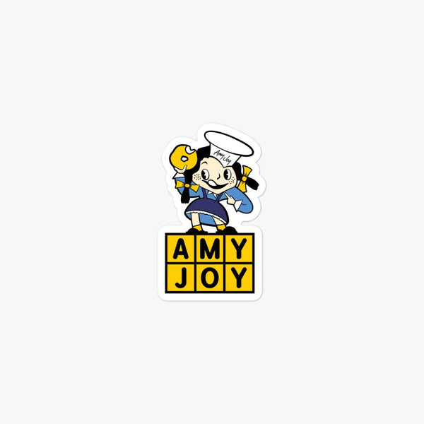 Amy Joy Donuts Retro Sticker – Bygone Brand