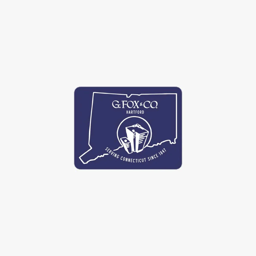 G. Fox & Co Department Store Hartford Retro Sticker – Bygone Brand