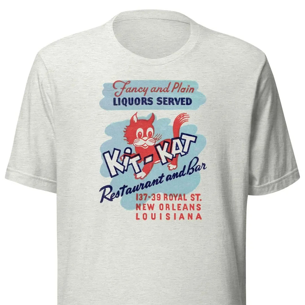 Kit-Kat Restaurant & Bar New Orleans Unisex Retro T-shirt – Bygone Brand