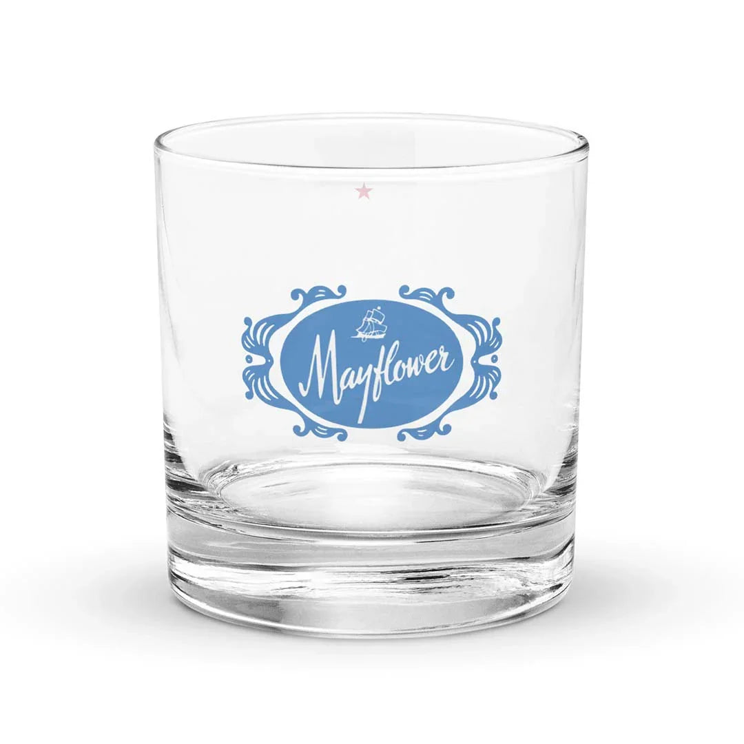 Mayflower Restaurant Loves Park Rocks Highball Cocktail Glass – Bygone ...