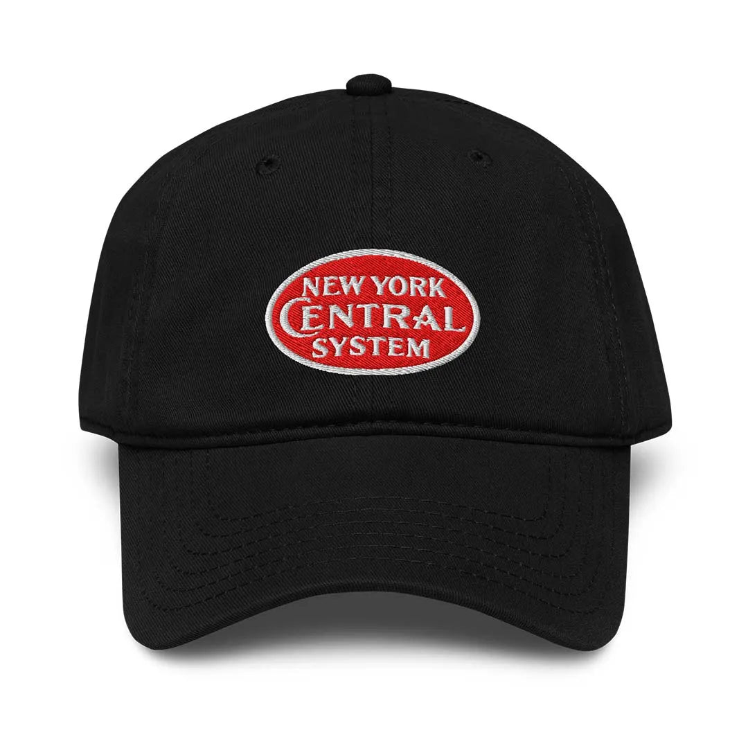 New York Central Railroad Retro Garment Washed Baseball Cap – Bygone Brand