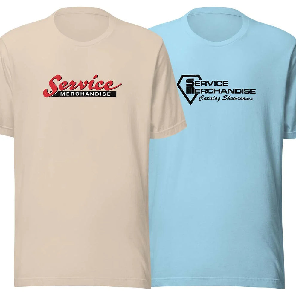 Service Merchandise Catalog Showrooms Unisex Retro T-shirt – Bygone Brand