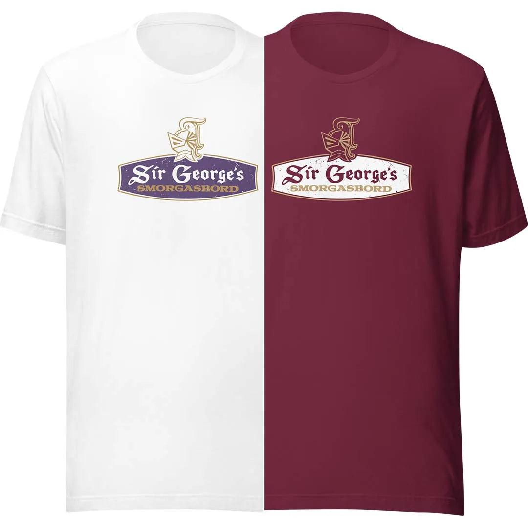 Sir George’s Smorgasbord House California Unisex Retro T-shirt – Bygone ...