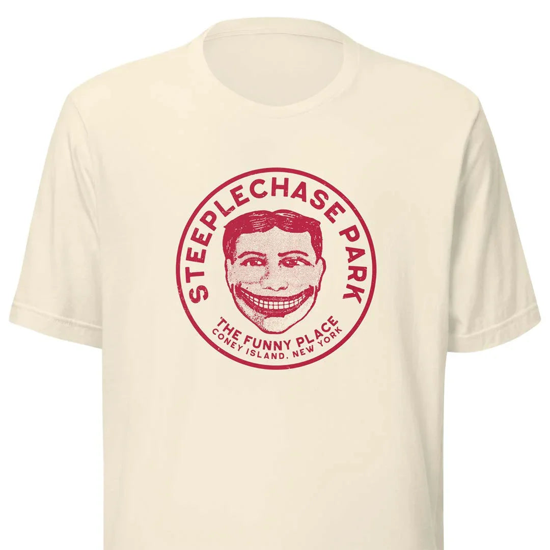 Steeplechase Park Coney Island New York Unisex Retro T-shirt – Bygone Brand